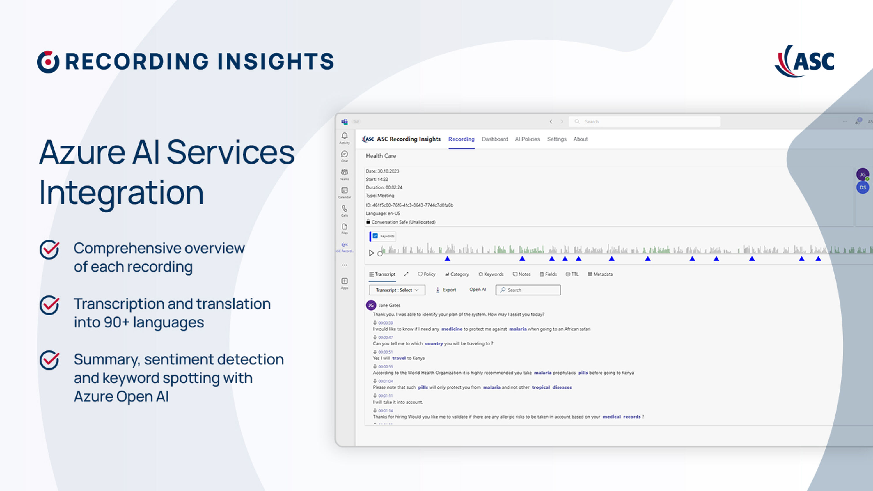 Microsoft Copilot and Recording Insights for smarter workflows