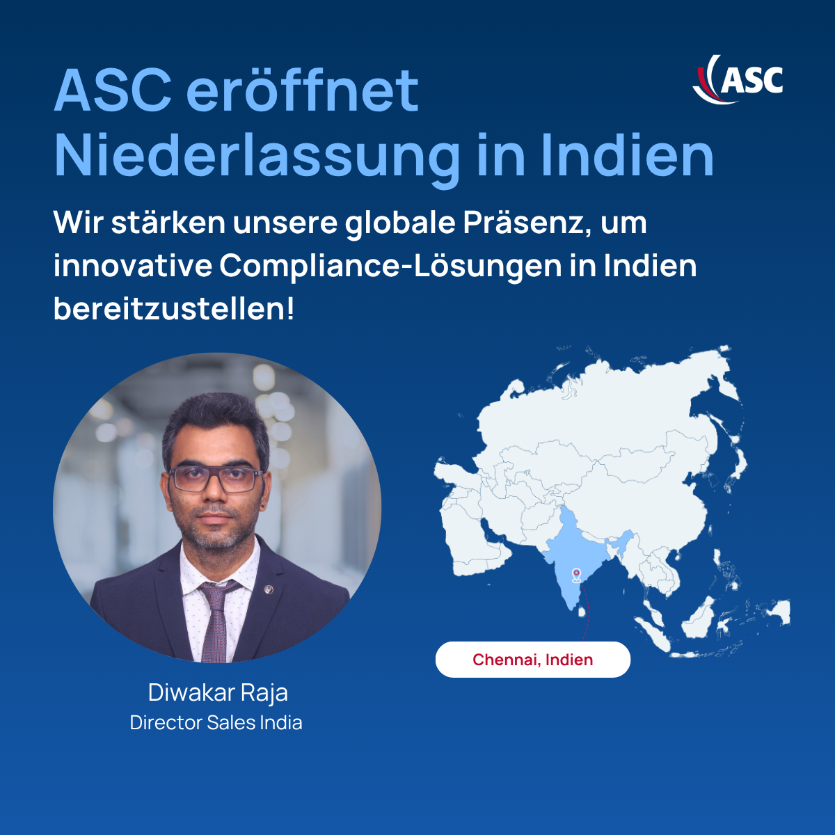 ASC Opens New Subsidiary in India